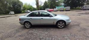Grey Audi A4 1996 in Moletai, with an engine capacity of 1.78 L and mileage of 300 thousand km for 600 €, photo 5 on AUTOMOTO.COM.LV
