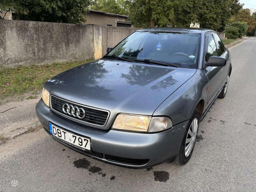 Grey Audi A4 1996 in Joniskis, with an engine capacity of 1.90 L and mileage of 400 thousand km for 550 €, photo 8 on AUTOMOTO.COM.LV