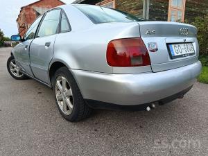 Pelēks Audi A4 1996 Daugavpils, ar dzinēja tilpumu 1.90 L un nobraukumu 390 tūkst. km par 1350 €, foto 5 vietnē AUTOMOTO.COM.LV