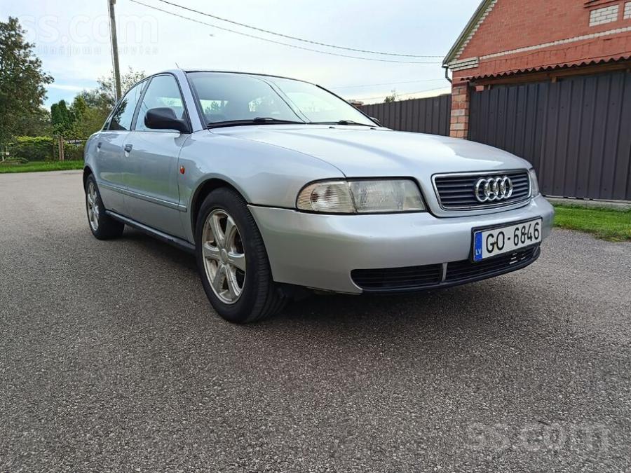 Pelēks Audi A4 1996 Daugavpils, ar dzinēja tilpumu 1.90 L un nobraukumu 390 tūkst. km par 1350 €, foto 7 vietnē AUTOMOTO.COM.LV