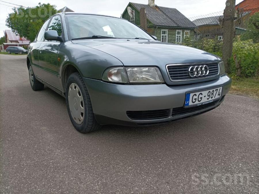 Pelēks Audi A4 1997 Daugavpils, ar dzinēja tilpumu 1.60 L un nobraukumu 283 tūkst. km par 1200 €, foto 6 vietnē AUTOMOTO.COM.LV