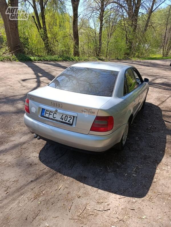 Grey Audi A4 1997 in Klaipeda, with an engine capacity of 1.90 L and mileage of 374 thousand km for 850 €, photo 4 on AUTOMOTO.COM.LV