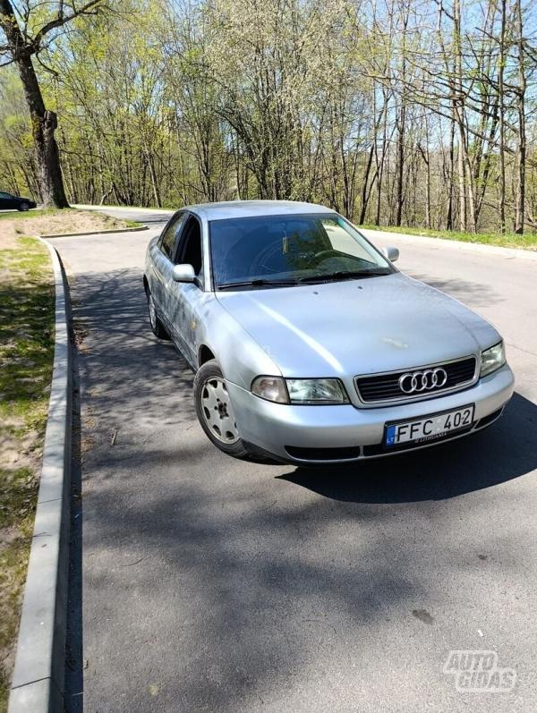 Grey Audi A4 1997 in Klaipeda, with an engine capacity of 1.90 L and mileage of 374 thousand km for 850 €, photo 7 on AUTOMOTO.COM.LV