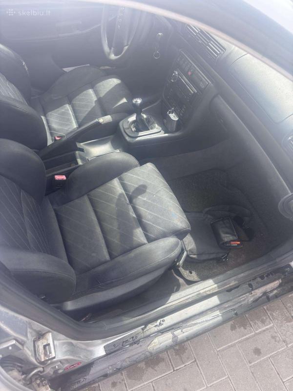 Grey Audi A4 1997 in Plunge, with an engine capacity of 1.60 L and mileage of 35 thousand km for 650 €, photo 6 on AUTOMOTO.COM.LV