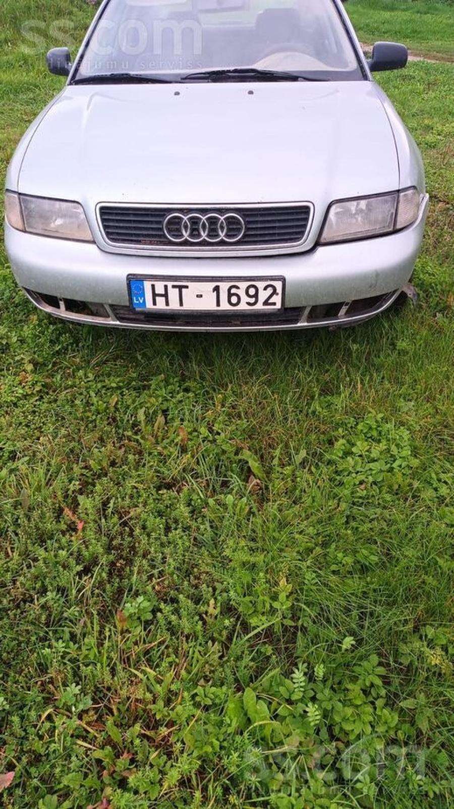 Pelēks Audi A4 1997 Ludza, ar dzinēja tilpumu 1.90 L un nobraukumu 395 tūkst. km par 300 €, foto 4 vietnē AUTOMOTO.COM.LV