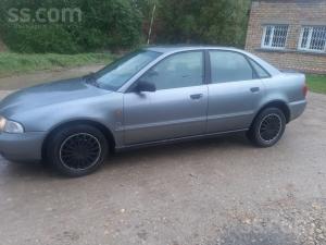 Grey Audi A4 1997 in Ogre, with an engine capacity of 1.80 L and mileage of 359 thousand km for 450 €, photo 5 on AUTOMOTO.COM.LV