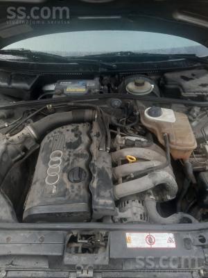 Grey Audi A4 1997 in Ogre, with an engine capacity of 1.80 L and mileage of 359 thousand km for 450 €, photo 7 on AUTOMOTO.COM.LV