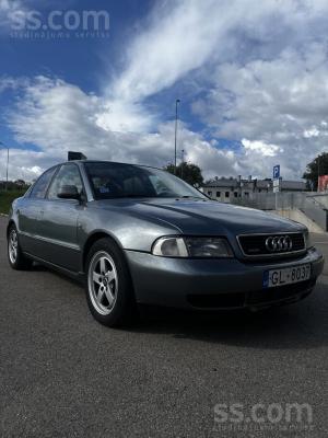 Grey Audi A4 1998 in Daugavpils, with an engine capacity of 1.90 L and mileage of 363 thousand km for 4500 €, photo 6 on AUTOMOTO.COM.LV