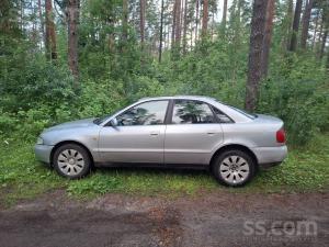 Grey Audi A4 1998 in Riga, with an engine capacity of 1.60 L and mileage of 270 thousand km for 1000 €, photo 4 on AUTOMOTO.COM.LV