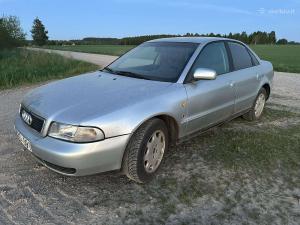 Серый Ауди А4 1998 в Пренай, объемом двигателя 1.80 л и пробегом 300 тыс. км за 750 €, фото 6 на AUTOMOTO.COM.LV