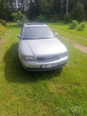 Grey Audi A4 1998 in Limbazi, with an engine capacity of 1.80 L and mileage of 236 thousand km for 1000 €, photo 3 on AUTOMOTO.COM.LV