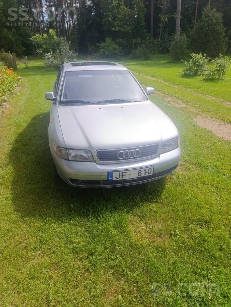 Grey Audi A4 1998 in Limbazi, with an engine capacity of 1.80 L and mileage of 236 thousand km for 1000 €, photo 3 on AUTOMOTO.COM.LV