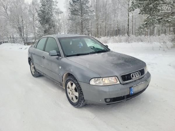 Pelēks Audi A4 1999 Viļņa, ar dzinēja tilpumu 1.90 L un nobraukumu 400 tūkst. km par 899 €, foto 3 vietnē AUTOMOTO.COM.LV