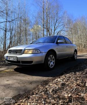 Grey Audi A4 1999 in Vievis, with an engine capacity of 1.90 L and mileage of 460 thousand km for 990 €, photo 10 on AUTOMOTO.COM.LV