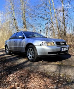 Grey Audi A4 1999 in Vievis, with an engine capacity of 1.90 L and mileage of 460 thousand km for 990 €, photo 11 on AUTOMOTO.COM.LV