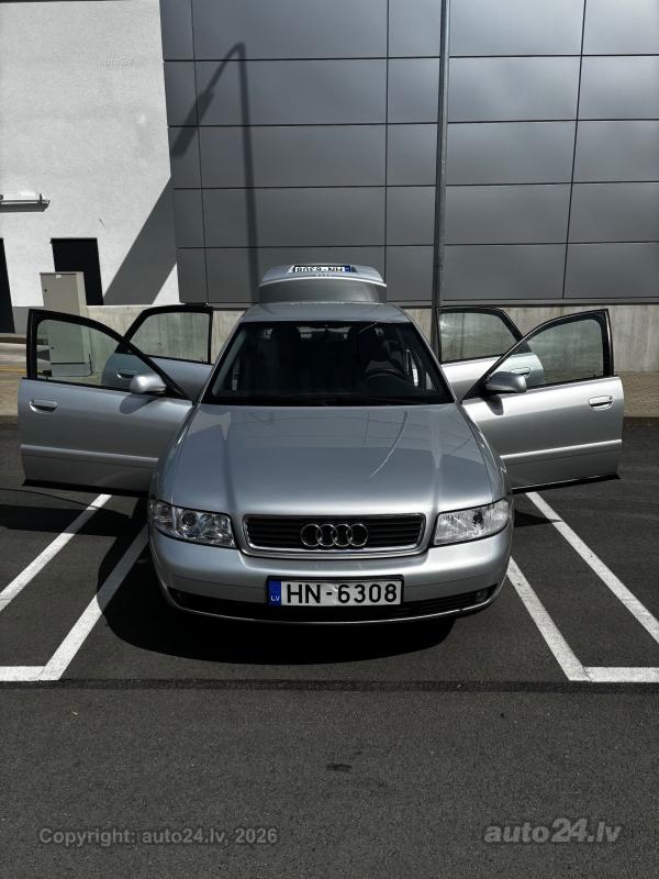 Pelēks Audi A4 1999 Rīga, ar dzinēja tilpumu 1.80 L un nobraukumu 357 tūkst. km par 2100 €, foto 5 vietnē AUTOMOTO.COM.LV