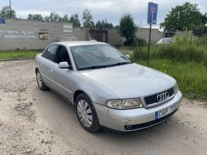 Pelēks Audi A4 1999 Kauņa, ar dzinēja tilpumu 2.50 L un nobraukumu 515 tūkst. km par 350 €, foto 6 vietnē AUTOMOTO.COM.LV