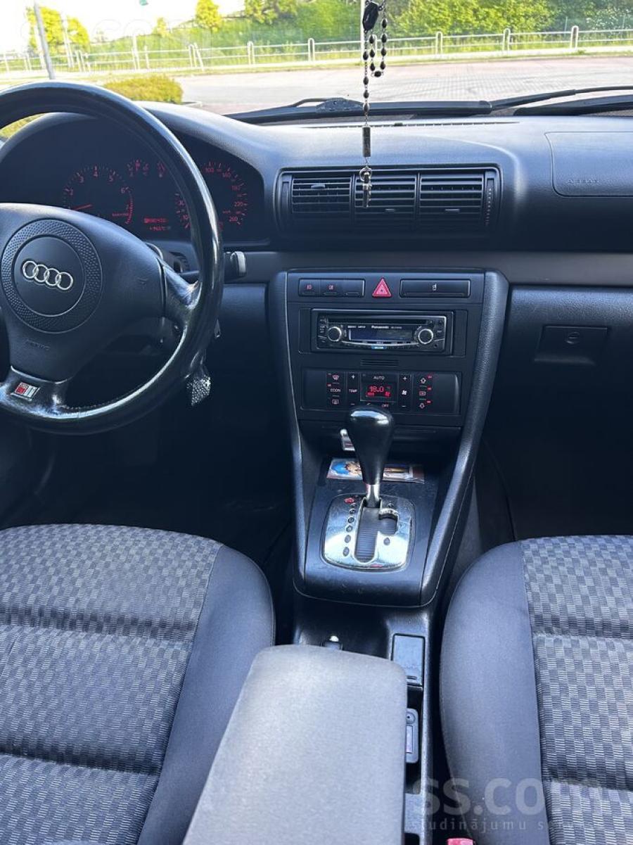 Pelēks Audi A4 1999 Ventspils, ar dzinēja tilpumu 1.80 L un nobraukumu 357 tūkst. km par 1690 €, foto 7 vietnē AUTOMOTO.COM.LV