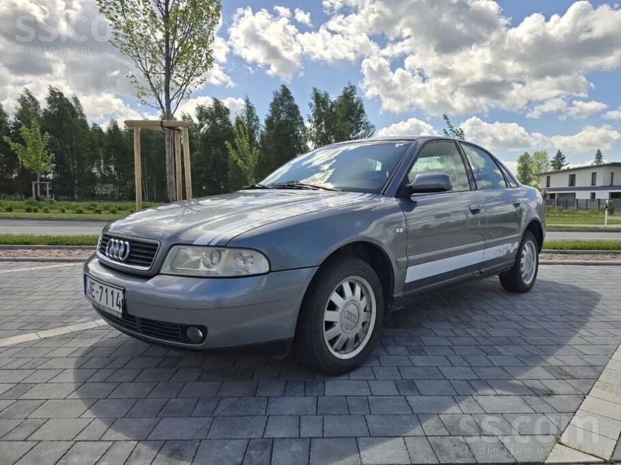 Серый Ауди А4 1999 в Елгава, объемом двигателя 1.90 л и пробегом 377 тыс. км за 1400 €, фото 1 на AUTOMOTO.COM.LV