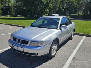 Grey Audi A4 1999 in Riga, with an engine capacity of 1.90 L and mileage of 316 thousand km for 1200 €, photo 3 on AUTOMOTO.COM.LV