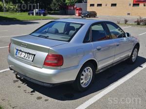 Grey Audi A4 1999 in Riga, with an engine capacity of 1.90 L and mileage of 316 thousand km for 1200 €, photo 6 on AUTOMOTO.COM.LV