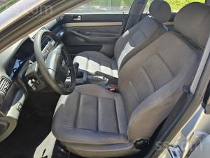 Grey Audi A4 1999 in Riga, with an engine capacity of 1.90 L and mileage of 316 thousand km for 1200 €, photo 9 on AUTOMOTO.COM.LV