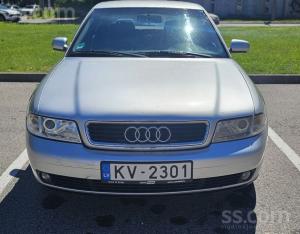 Grey Audi A4 1999 in Riga, with an engine capacity of 1.90 L and mileage of 316 thousand km for 1200 €, photo 13 on AUTOMOTO.COM.LV