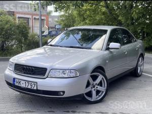 Grey Audi A4 1999 in Jelgava, with an engine capacity of 1.90 L and mileage of 0 thousand km for 1650 €, photo  on AUTOMOTO.COM.LV