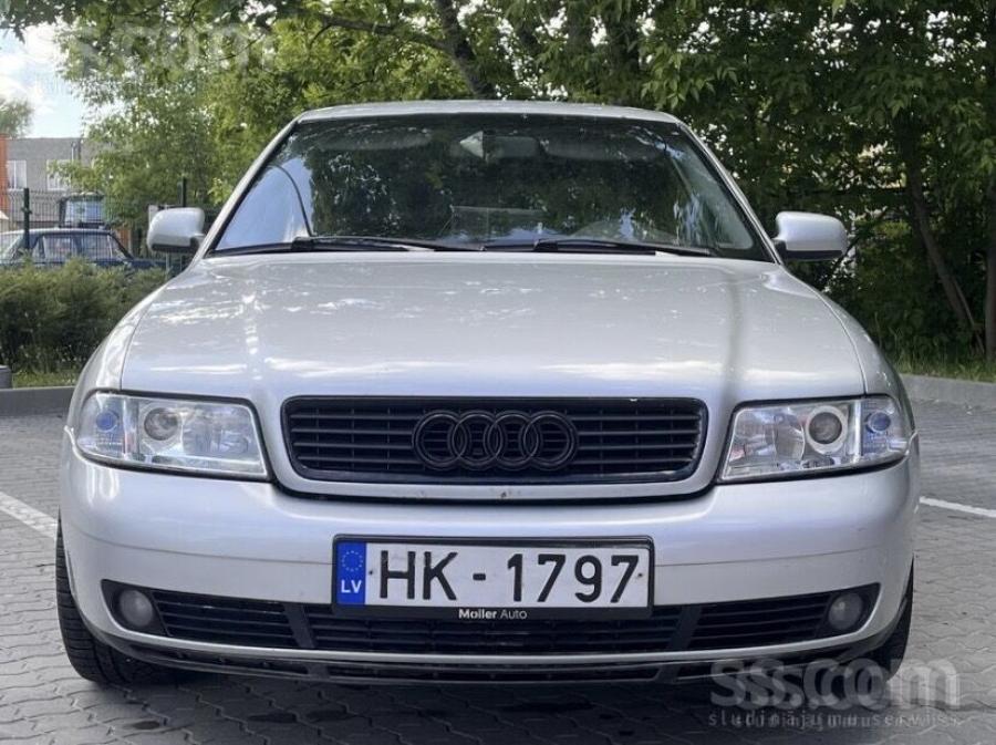 Grey Audi A4 1999 in Jelgava, with an engine capacity of 1.90 L and mileage of 0 thousand km for 1650 €, photo 3 on AUTOMOTO.COM.LV