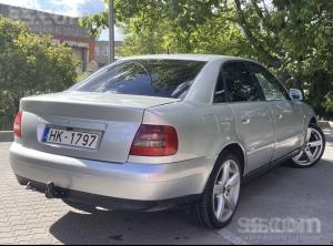 Grey Audi A4 1999 in Jelgava, with an engine capacity of 1.90 L and mileage of 0 thousand km for 1650 €, photo 6 on AUTOMOTO.COM.LV