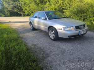 Grey Audi A4 1999 in Talsi, with an engine capacity of 1.90 L and mileage of 395 thousand km for 1000 €, photo  on AUTOMOTO.COM.LV