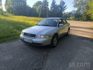 Grey Audi A4 1999 in Talsi, with an engine capacity of 1.90 L and mileage of 395 thousand km for 1000 €, photo 6 on AUTOMOTO.COM.LV