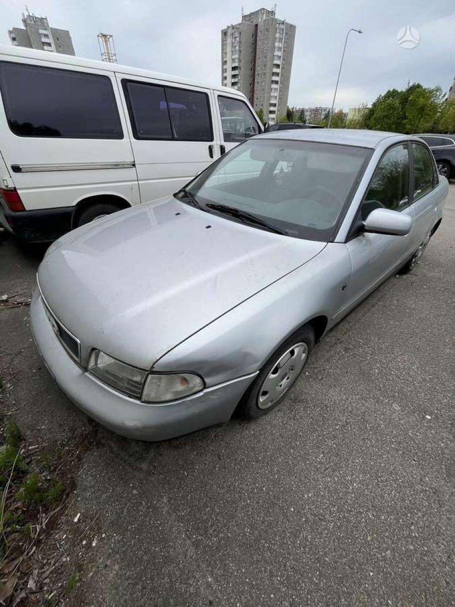 Grey Audi A4 1999 in Panevezys, with an engine capacity of 1.90 L and mileage of 400 thousand km for 400 €, photo 1 on AUTOMOTO.COM.LV