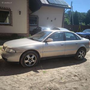 Pelēks Audi A4 1999 Kauņa, ar dzinēja tilpumu 1.90 L un nobraukumu 280 tūkst. km par 500 €, foto 3 vietnē AUTOMOTO.COM.LV