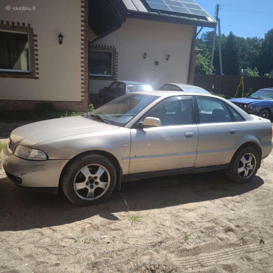 Pelēks Audi A4 1999 Kauņa, ar dzinēja tilpumu 1.90 L un nobraukumu 280 tūkst. km par 500 €, foto 3 vietnē AUTOMOTO.COM.LV