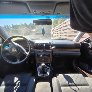 Pelēks Audi A4 1999 Kauņa, ar dzinēja tilpumu 1.90 L un nobraukumu 280 tūkst. km par 500 €, foto 5 vietnē AUTOMOTO.COM.LV