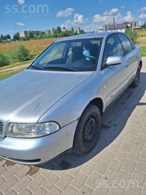 Grey Audi A4 1999 in Balvi, with an engine capacity of 1.80 L and mileage of 328 thousand km for 900 €, photo  on AUTOMOTO.COM.LV