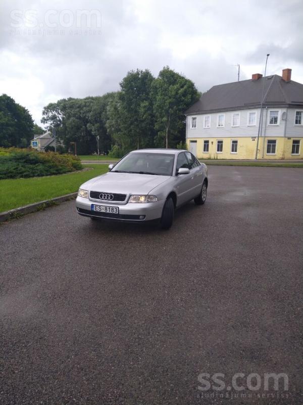 Grey Audi A4 1999 in Saldus, with an engine capacity of 2.40 L and mileage of 147 thousand km for 3500 €, photo 10 on AUTOMOTO.COM.LV