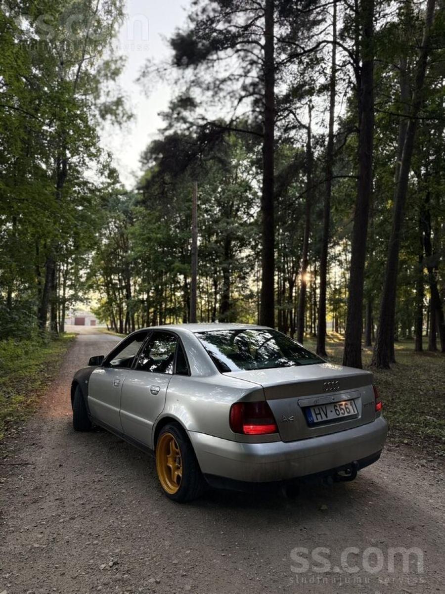 Pelēks Audi A4 1999 Jēkabpils, ar dzinēja tilpumu 1.90 L un nobraukumu 554 tūkst. km par 1800 €, foto 5 vietnē AUTOMOTO.COM.LV