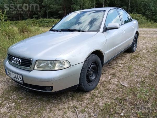 Audi A4 1999 in Ogre on AUTOMOTO.COM.LV Grey Audi A4 1999 in Ogre, with an engine capacity of 1.90 L and mileage of 330 thousand km for 1580 €, photo 1 on AUTOMOTO.COM.LV