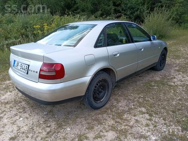 Audi A4 1999 in Ogre on AUTOMOTO.COM.LV Grey Audi A4 1999 in Ogre, with an engine capacity of 1.90 L and mileage of 330 thousand km for 1580 €, photo 4 on AUTOMOTO.COM.LV