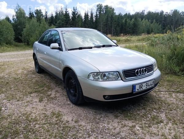 Audi A4 1999 in Ogre on AUTOMOTO.COM.LV Grey Audi A4 1999 in Ogre, with an engine capacity of 1.90 L and mileage of 330 thousand km for 1580 €, photo 6 on AUTOMOTO.COM.LV