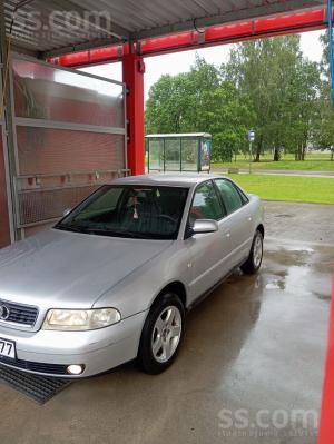 Pelēks Audi A4 2000 Jēkabpils, ar dzinēja tilpumu 1.80 L un nobraukumu 190 tūkst. km par 1700 €, foto 2 vietnē AUTOMOTO.COM.LV