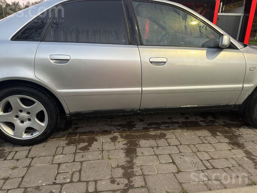 Grey Audi A4 2000 in Madona, with an engine capacity of 1.90 L and mileage of 425 thousand km for 1350 €, photo 4 on AUTOMOTO.COM.LV