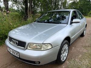 Grey Audi A4 2000 in Cesis, with an engine capacity of 1.80 L and mileage of 324 thousand km for 450 €, photo 5 on AUTOMOTO.COM.LV