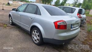 Grey Audi A4 2000 in Daugavpils, with an engine capacity of 2.00 L and mileage of 234 thousand km for 1499 €, photo 3 on AUTOMOTO.COM.LV