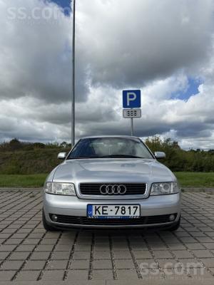 Grey Audi A4 2000 in Daugavpils, with an engine capacity of 1.60 L and mileage of 258 thousand km for 1200 €, photo  on AUTOMOTO.COM.LV