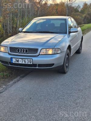 Grey Audi A4 2000 in Balvi, with an engine capacity of 1.80 L and mileage of 333 thousand km for 600 €, photo  on AUTOMOTO.COM.LV