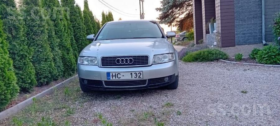Pelēks Audi A4 2001 Kuldīga, ar dzinēja tilpumu 2.00 L un nobraukumu 342 tūkst. km par 2000 €, foto 3 vietnē AUTOMOTO.COM.LV