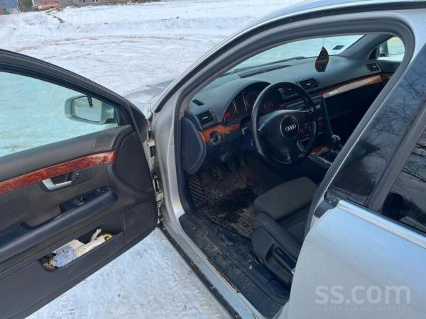 Pelēks Audi A4 2001 Ogre, ar dzinēja tilpumu 1.80 L un nobraukumu 395 tūkst. km par 2160 €, foto 7 vietnē AUTOMOTO.COM.LV